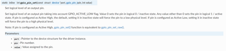 GPIO Generic API - Nordic Developer Academy