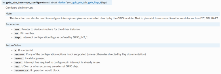 GPIO Generic API - Nordic Developer Academy