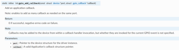 GPIO Generic API - Nordic Developer Academy