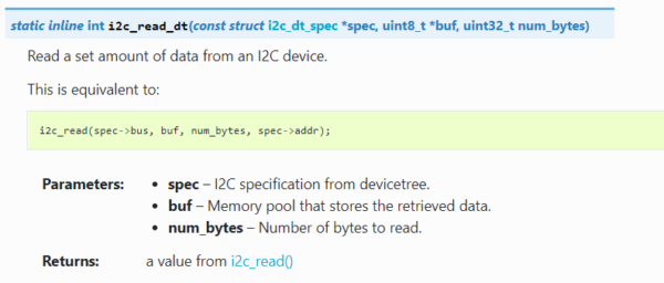 I2C Driver - Nordic Developer Academy