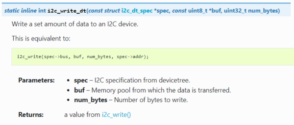 I2C Driver - Nordic Developer Academy