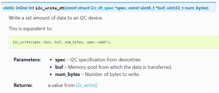 I2C Driver - Nordic Developer Academy