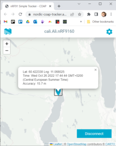 nRF91 simple tracker solution - Nordic Developer Academy
