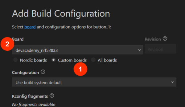 Exercise 1 - Custom board for single-core SoC - Nordic Developer Academy