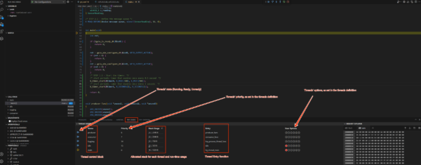 Exercise 1 - Exploring threads and ISRs - Nordic Developer Academy
