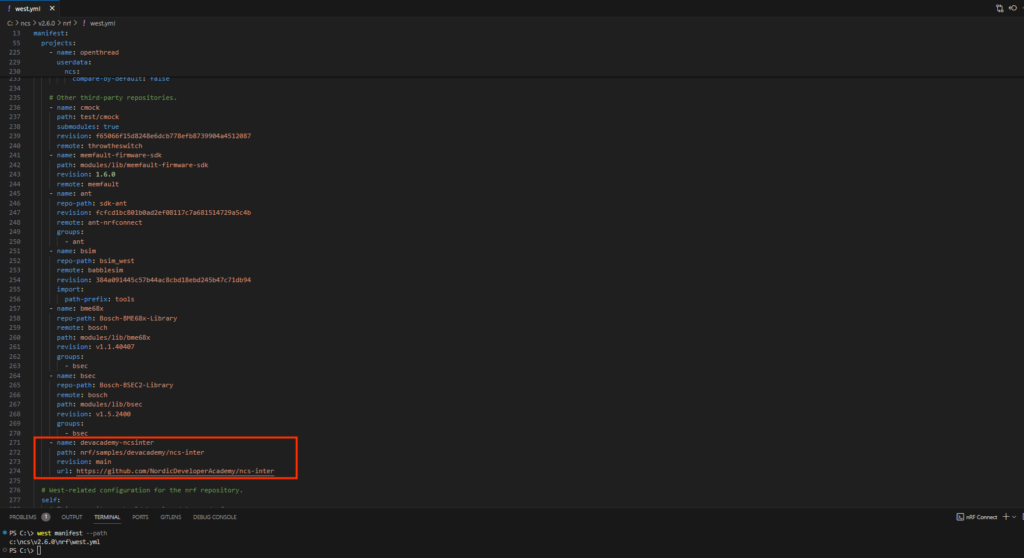 Exercise 1 - Exploring threads and ISRs - Nordic Developer Academy