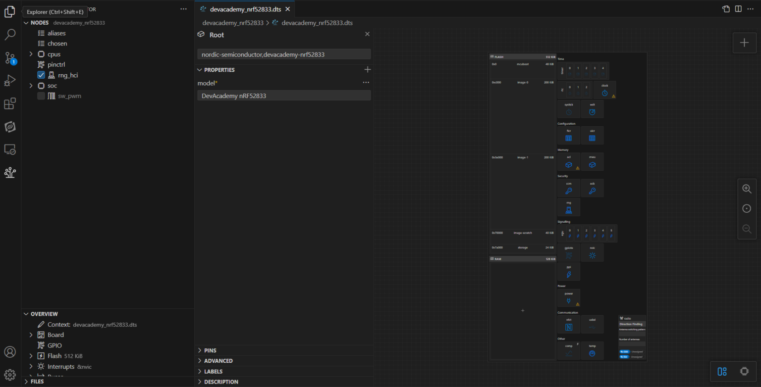 Exercise 1 - Custom board for single-core SoC - Nordic Developer Academy