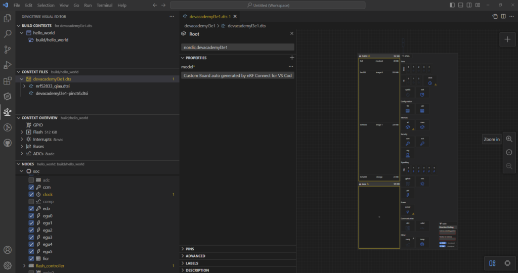 Exercise 1 - Custom board for single-core SoC - Nordic Developer Academy