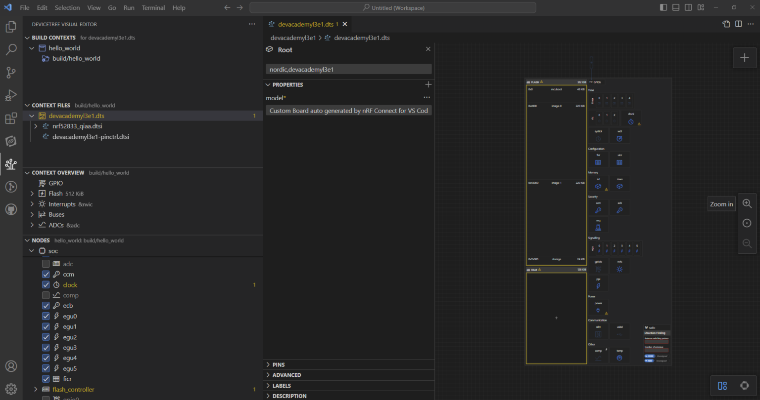 Exercise 1 Custom Board For Single Core Soc Nordic Developer Academy
